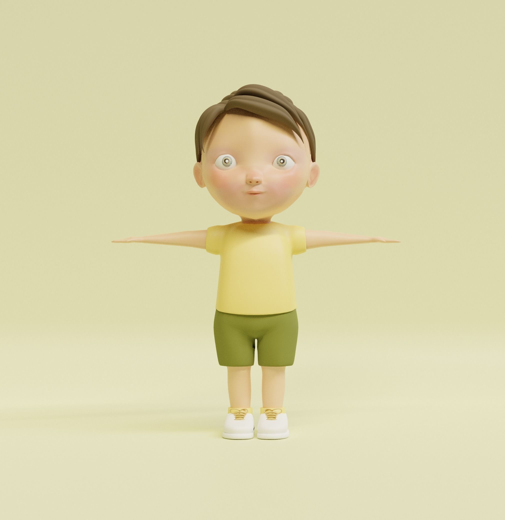 3D Boy Character 3D model animated rigged | CGTrader