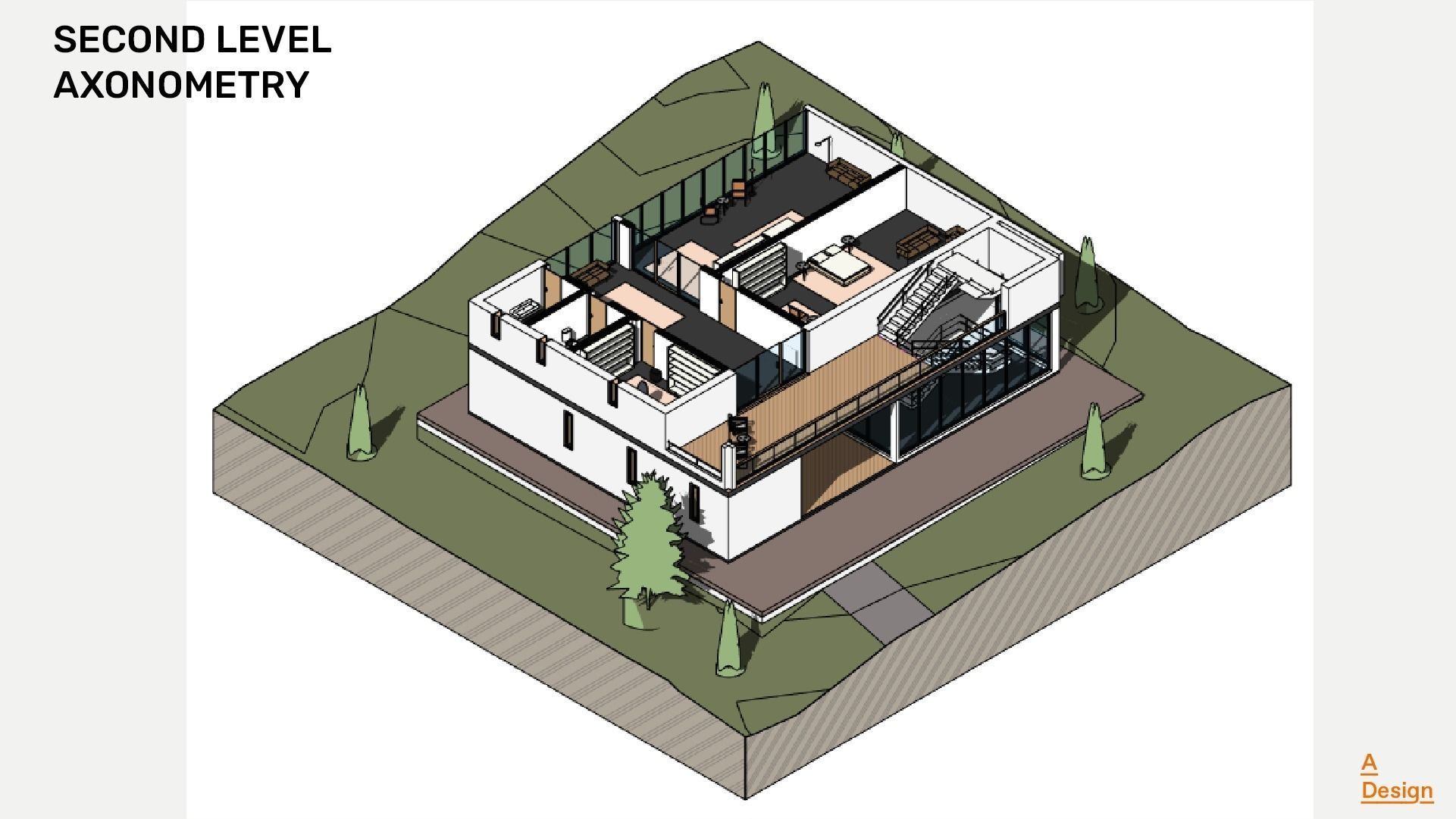 3 Stories square- Revit 3D model | CGTrader