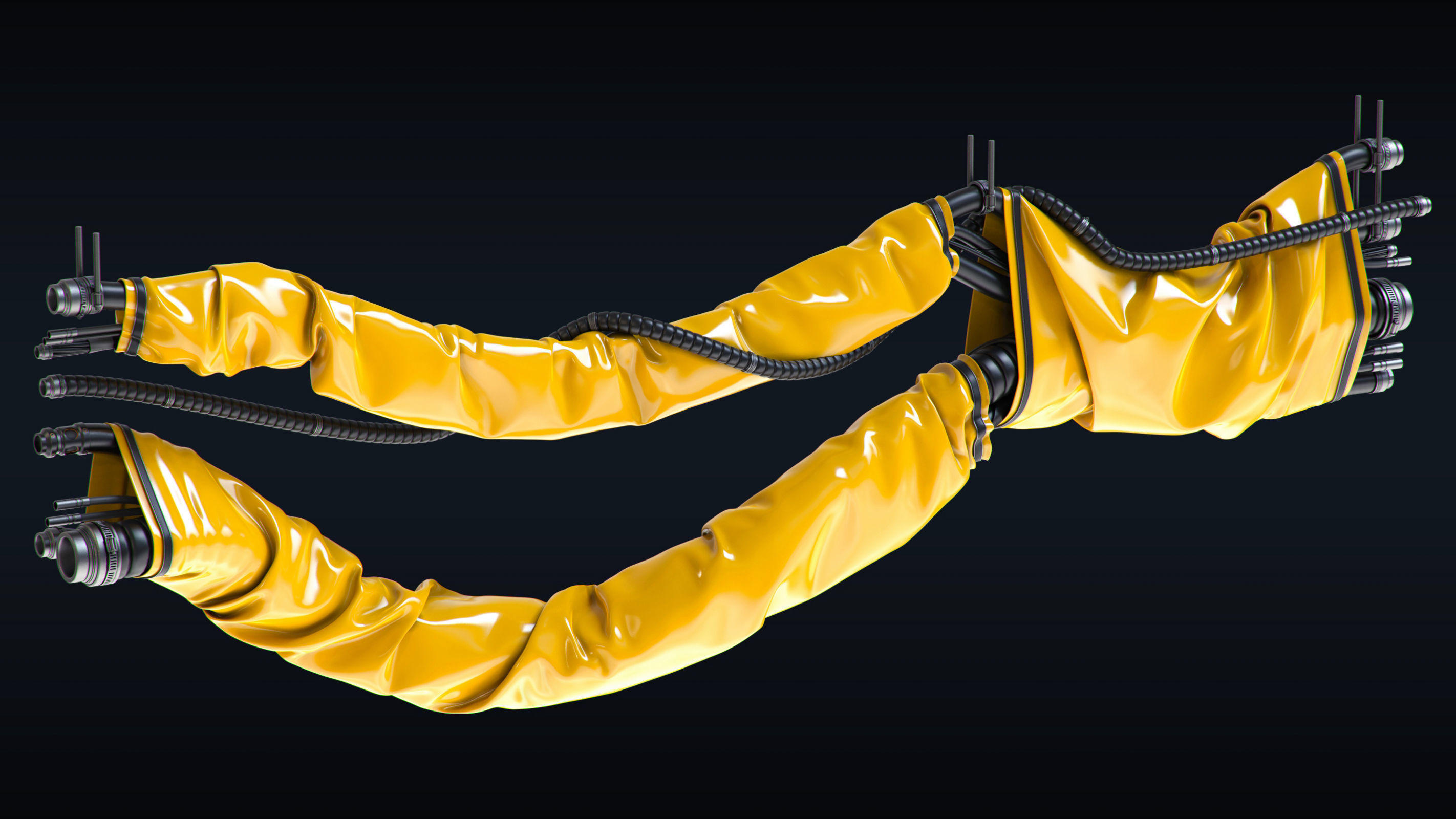 Cables and Wires set 3D model | CGTrader