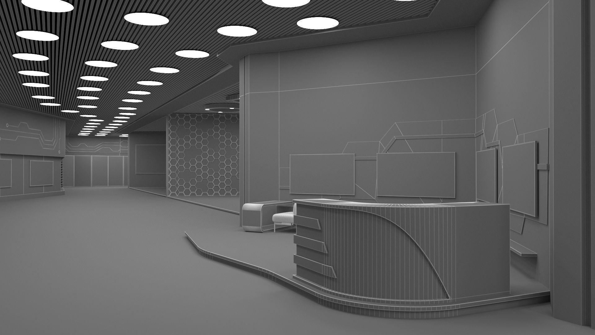 Enterprise Showroom A high quality Enterprise Showroom 3D model | CGTrader