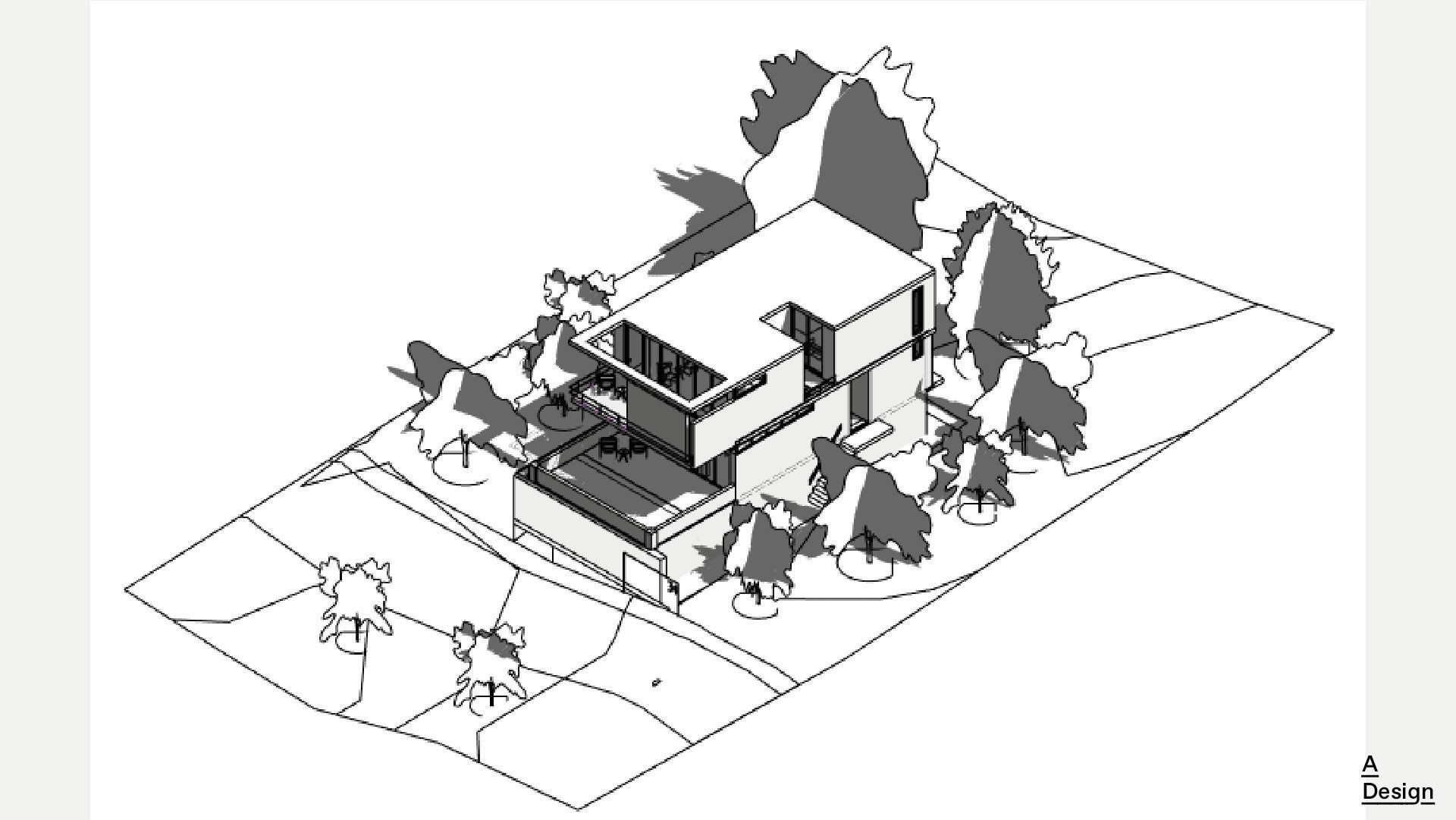 Small modern - Revit 3D model | CGTrader