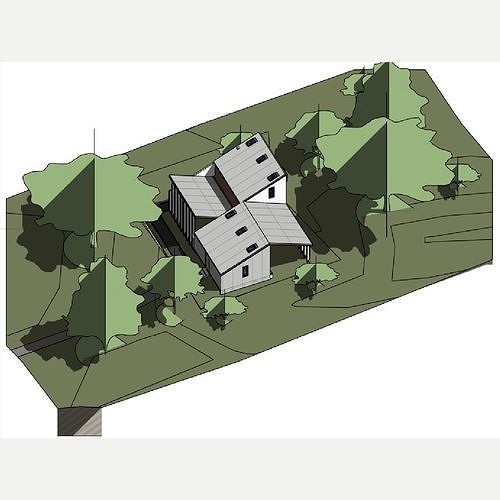 Tiny house - Revit 3D model | CGTrader