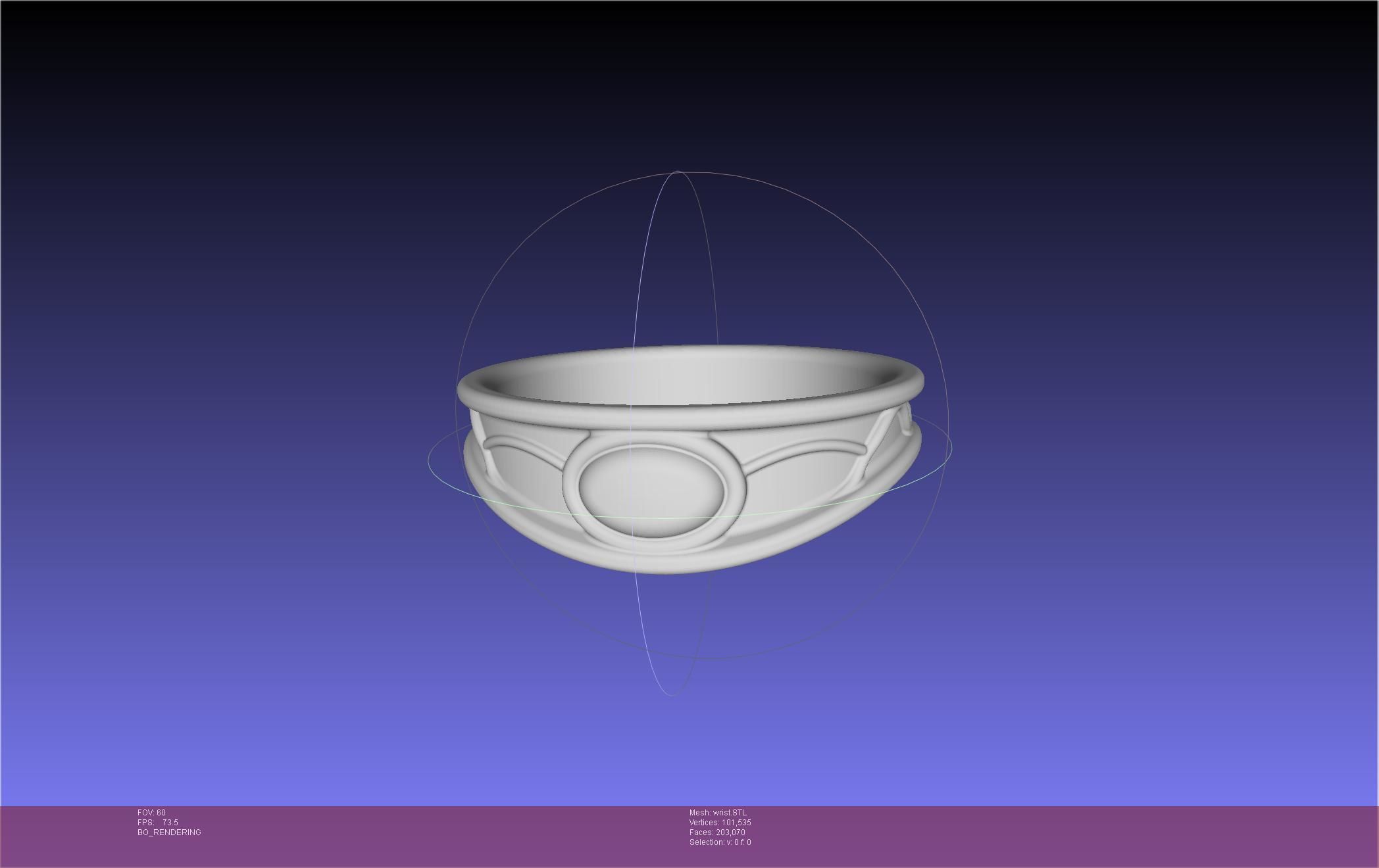 FFXIV Dancer Class Wrist Armband 3D model 3D printable | CGTrader