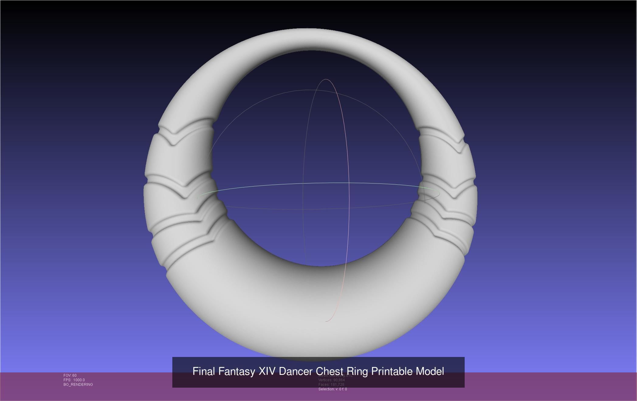 FFXIV Dancer Class Printable Models 3D Model Collection | CGTrader