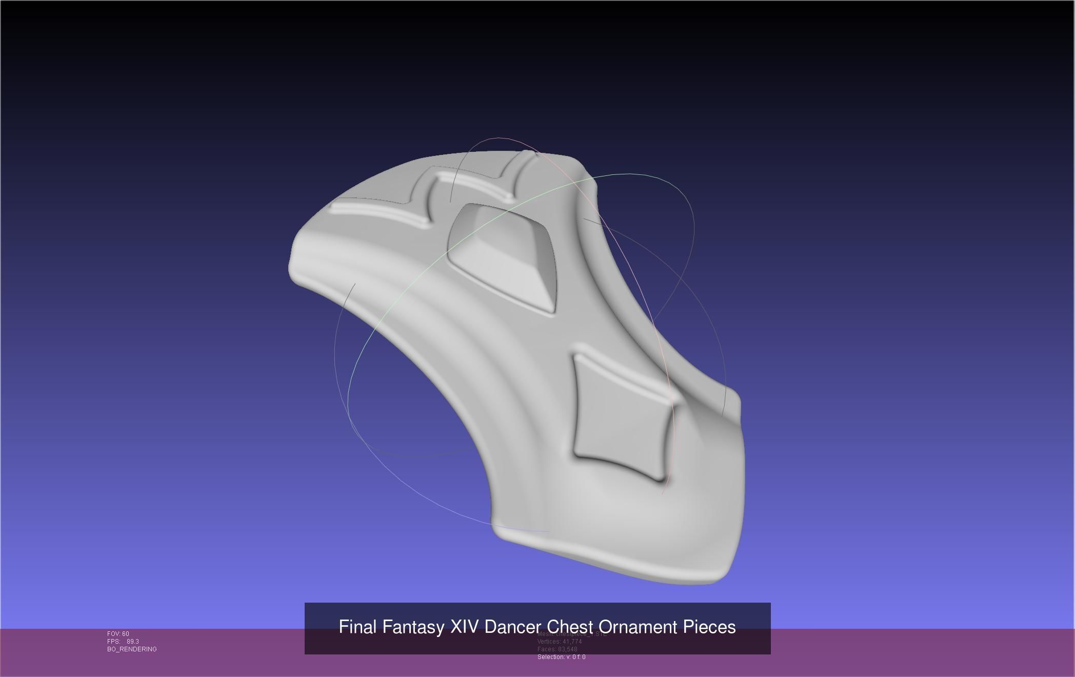 FFXIV Dancer Class Printable Models 3D Model Collection | CGTrader