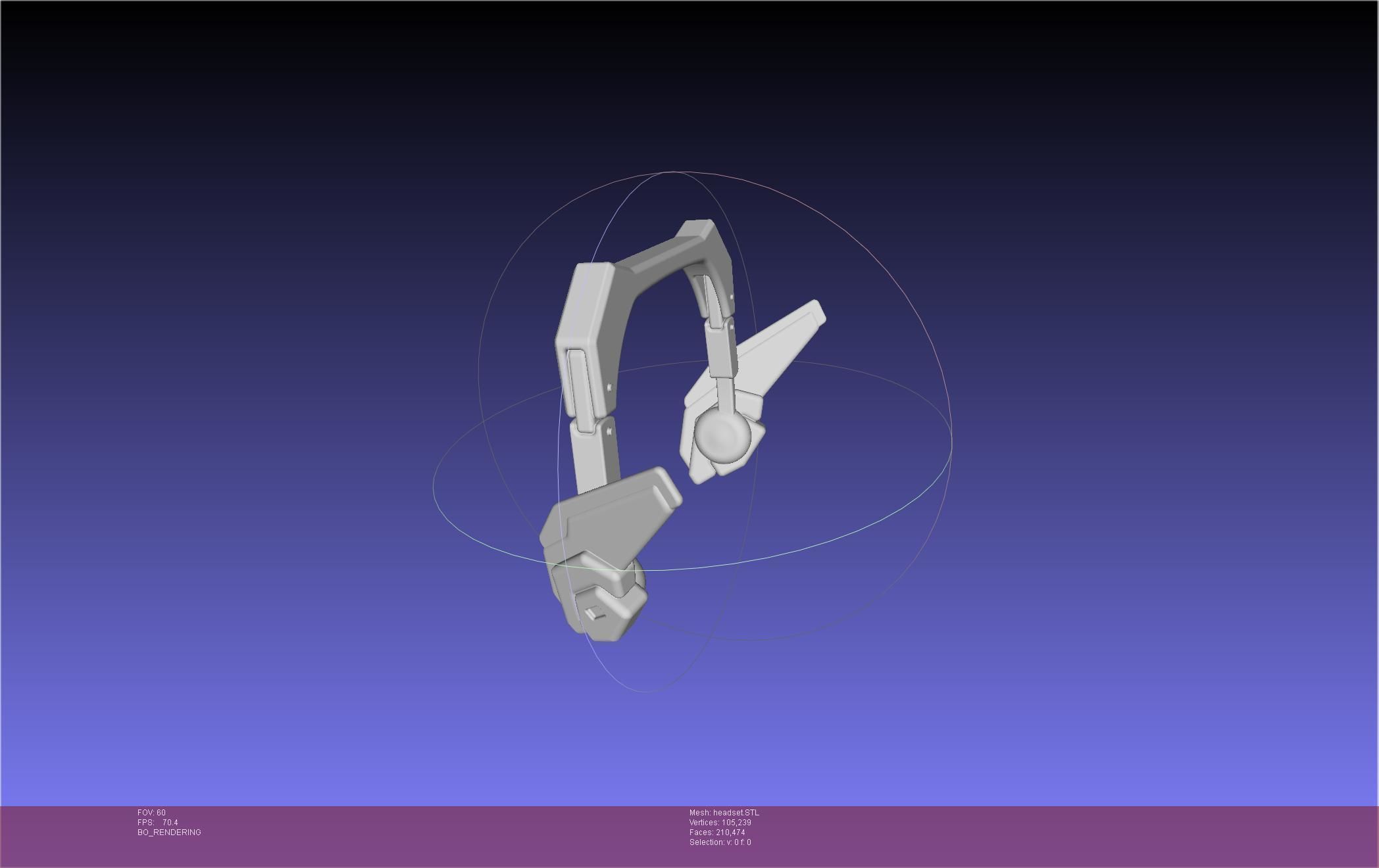 Overwatch 2 Version DVa Headset Printable Model 3D model 3D printable ...