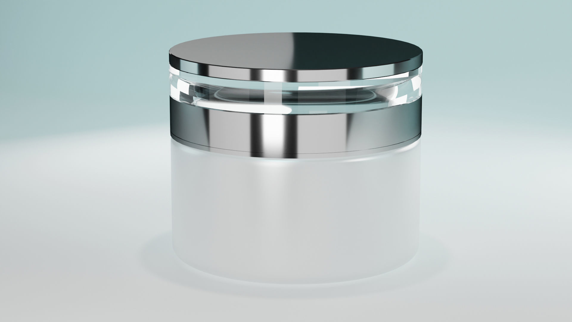 Cream jar and Cream 3D Model free 3D model | CGTrader