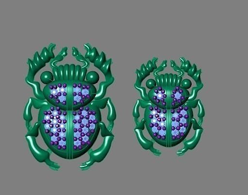 3D model scarab VR / AR / low-poly | CGTrader