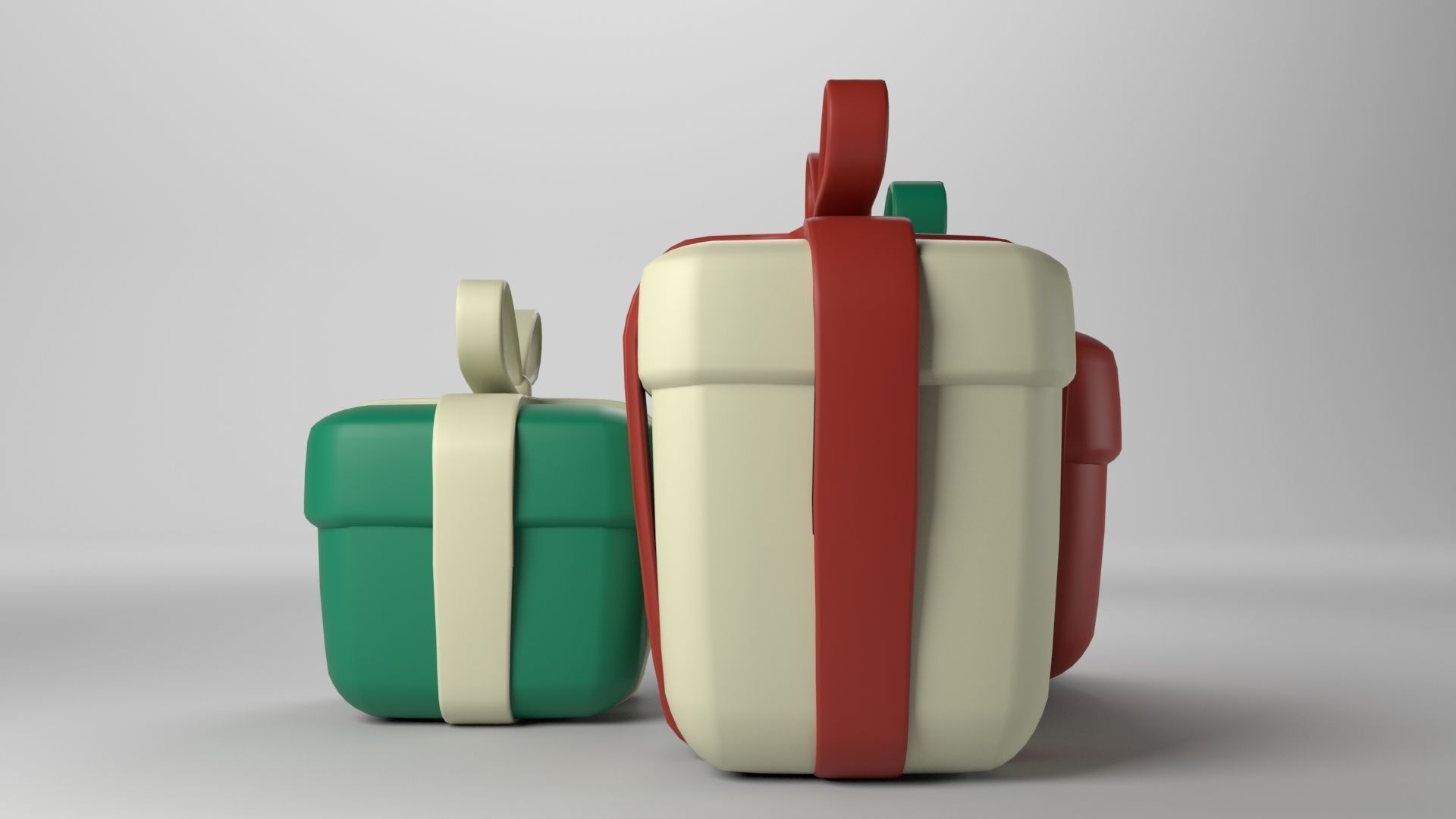 3D model Low poly - Cute Gift Box VR / AR / low-poly | CGTrader