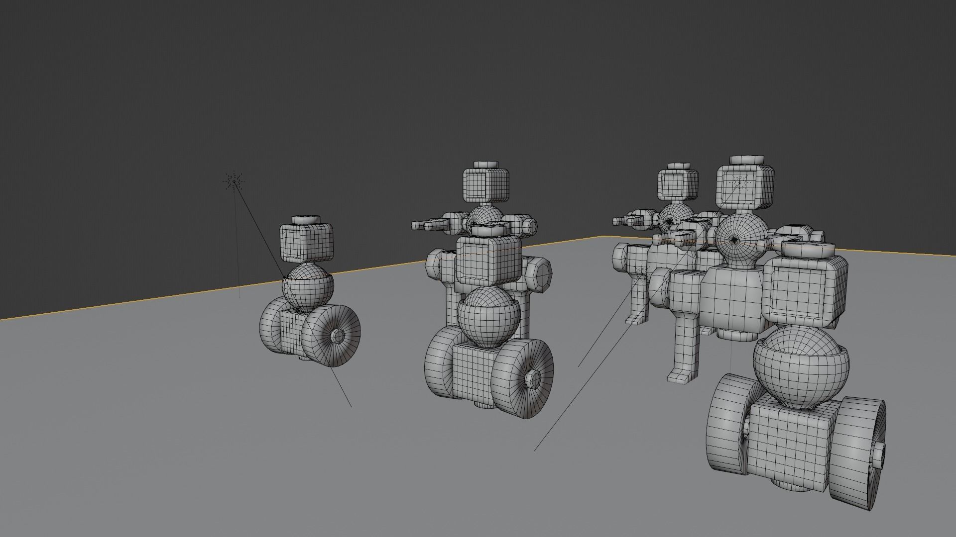 Toy Robots 3D model | CGTrader
