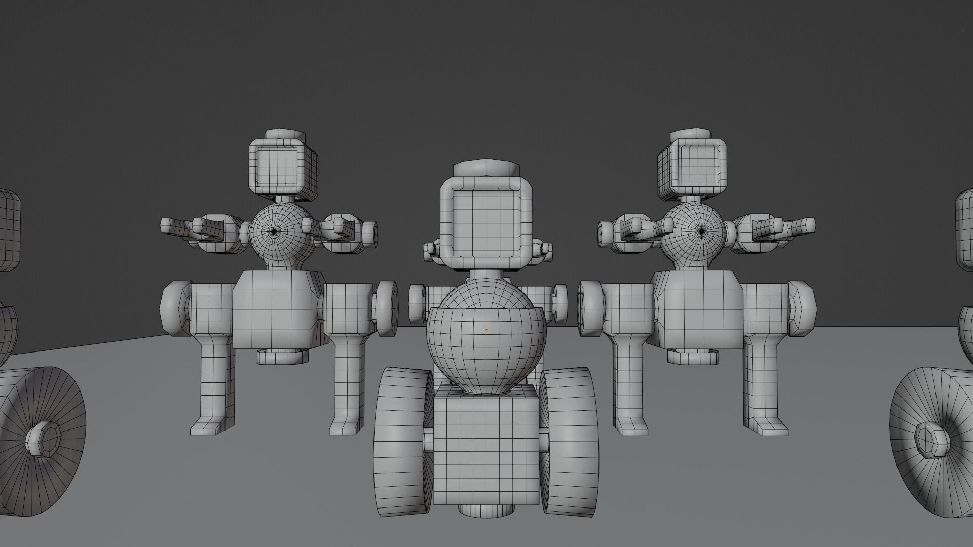Toy Robots 3D model | CGTrader