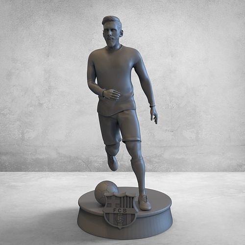 Lionel Messi 3D Model 3D model 3D printable | CGTrader