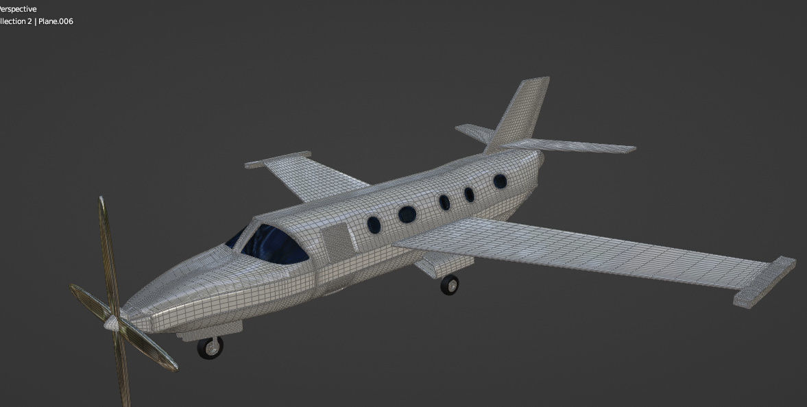 PRIVATE JET 3D model | CGTrader