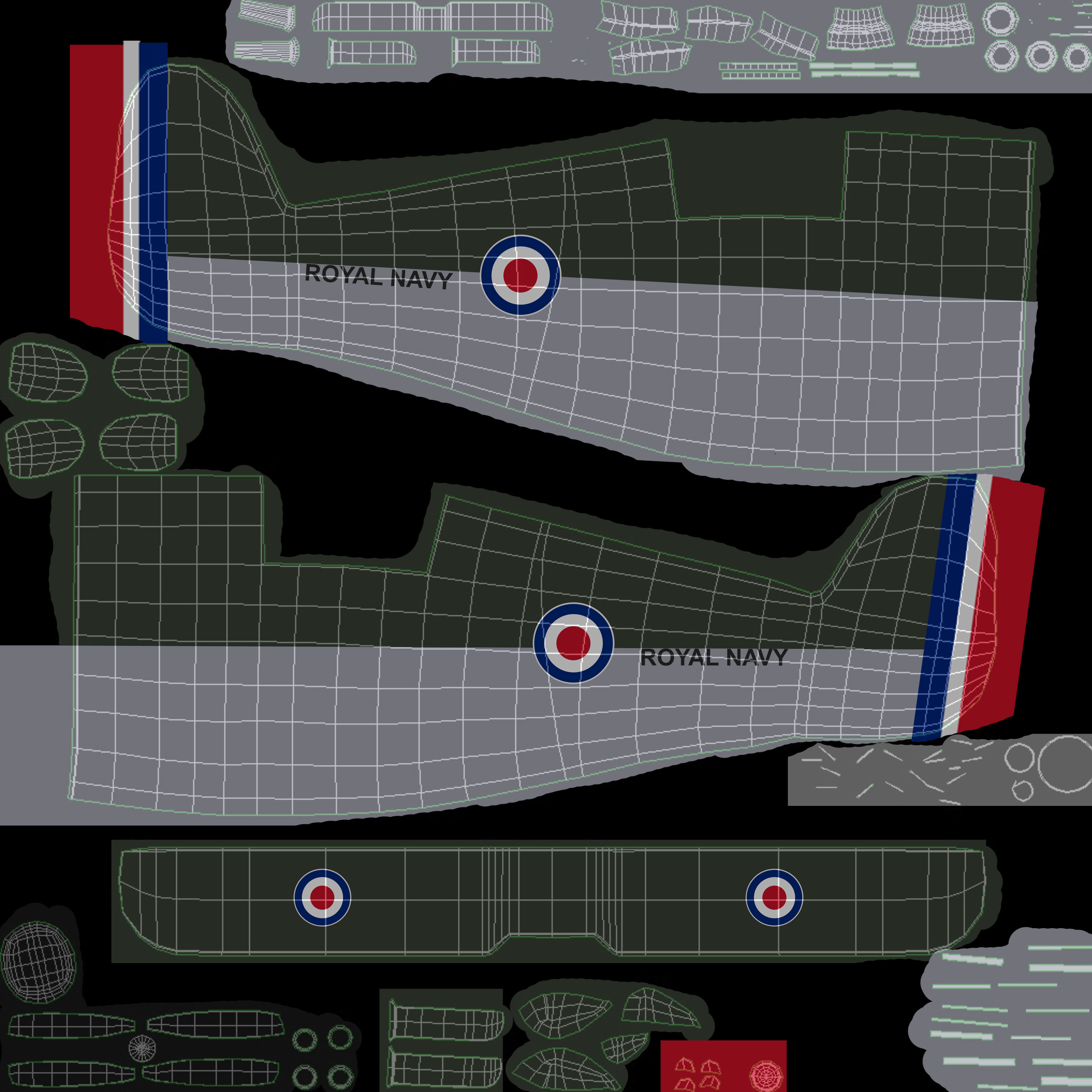 British Royal Navy Biplane 3D model | CGTrader