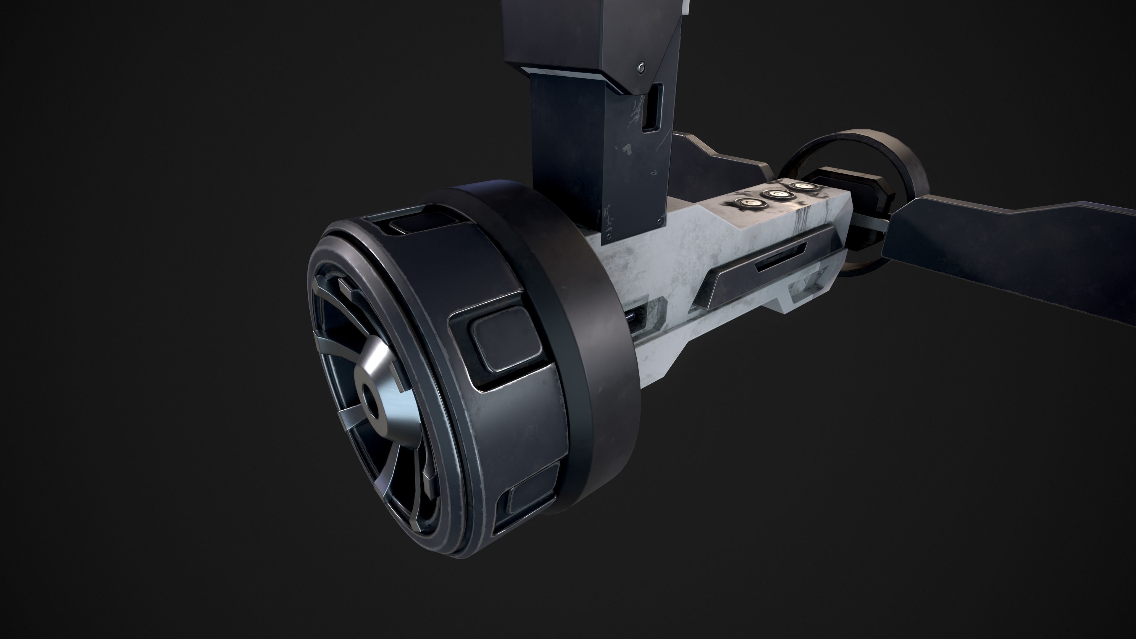 3D model Sci-fi Ventilation Fan Machine VR / AR / low-poly | CGTrader