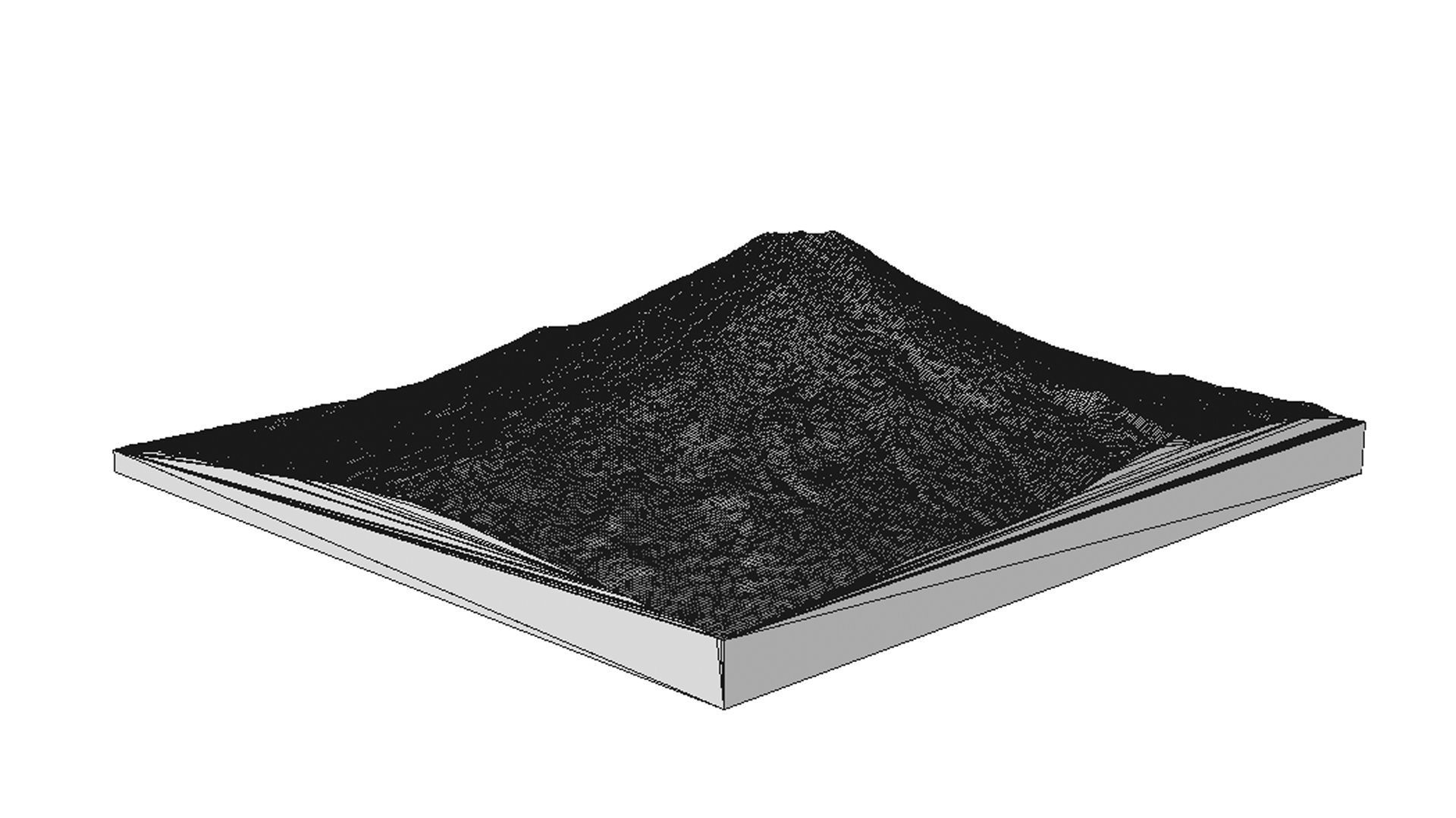 Mount Fuji free 3D model | CGTrader