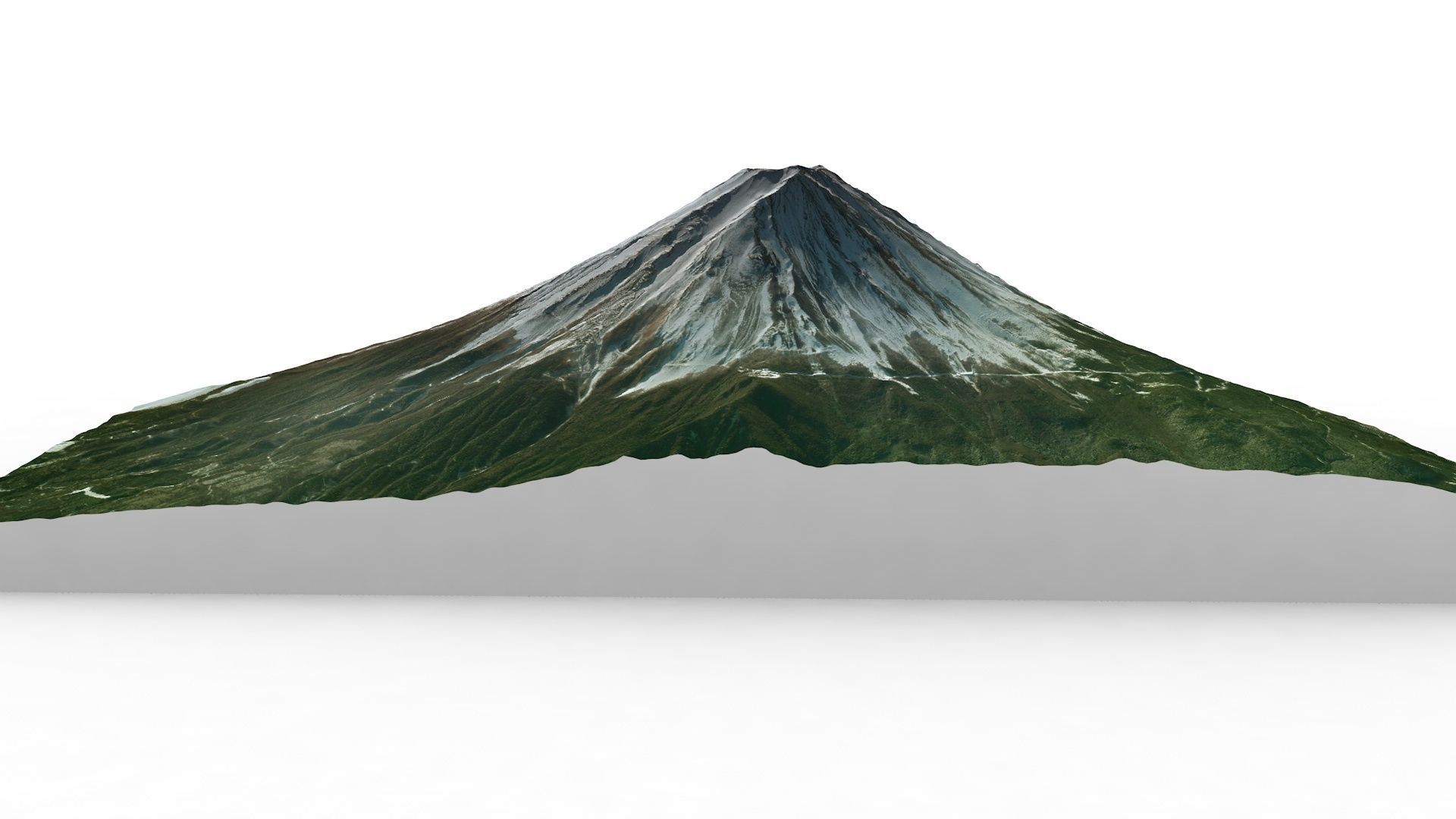 Mount Fuji free 3D model | CGTrader