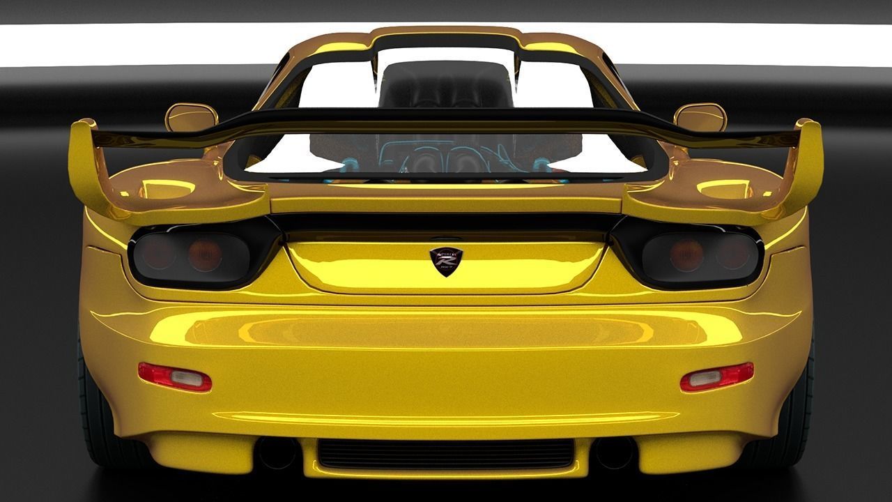 MAZDA RX7 Free 3D Model free VR / AR / low-poly 3D model | CGTrader