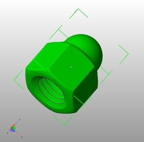 M5 Locking Acorn Nuts 3D model 3D printable | CGTrader