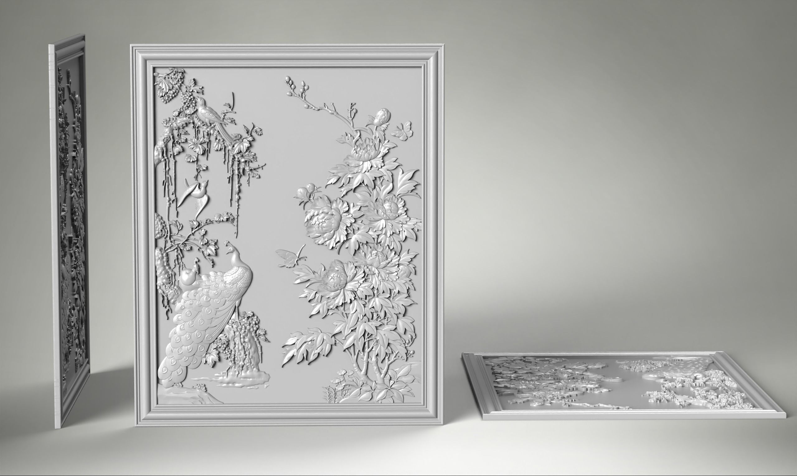 Bird Theme for decoration 3D model 3D printable | CGTrader