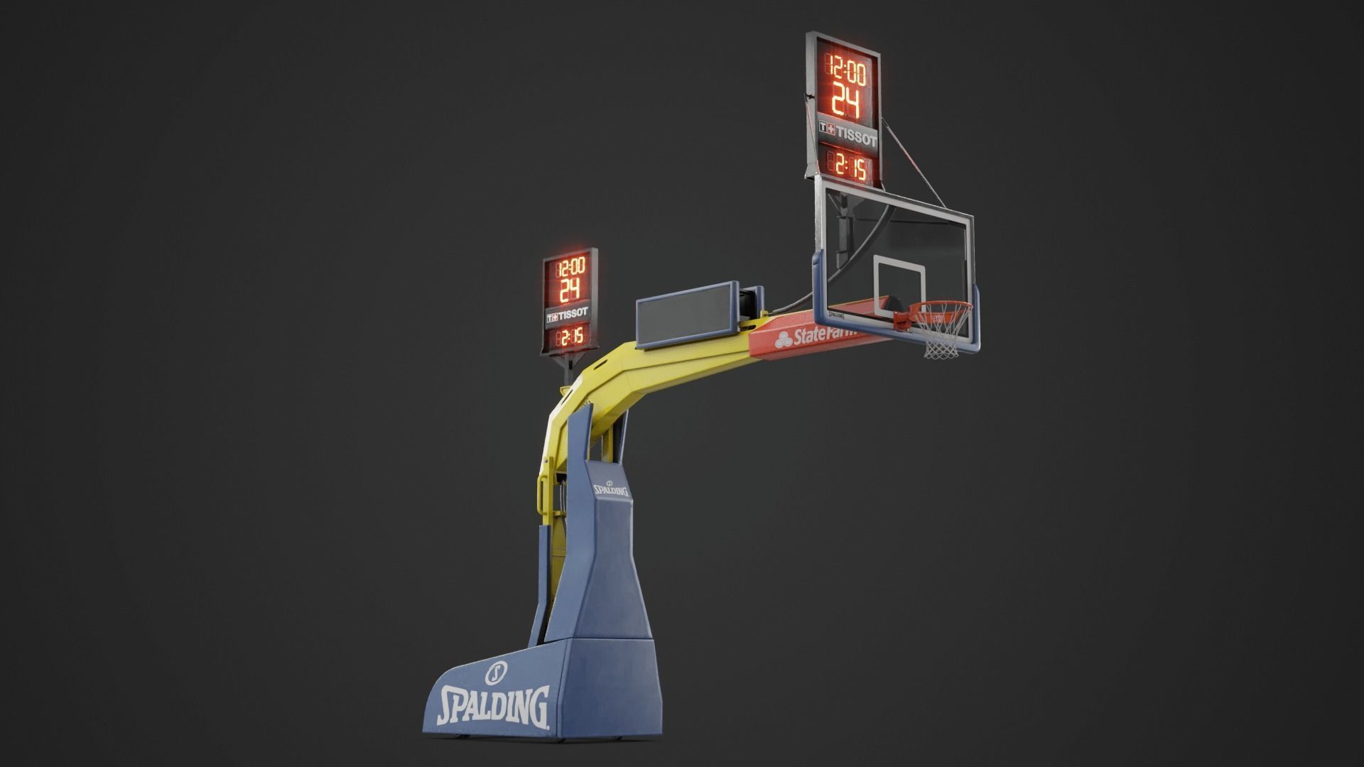 3D model Basketball Hoop System VR / AR / low-poly | CGTrader