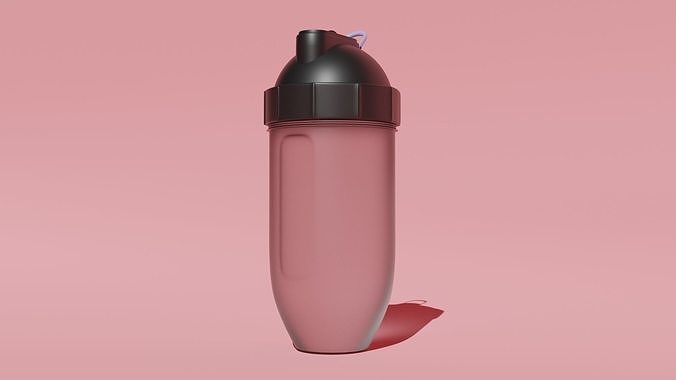 GYM SHAKER MOCKUP 3D MODEL 3D model rigged | CGTrader
