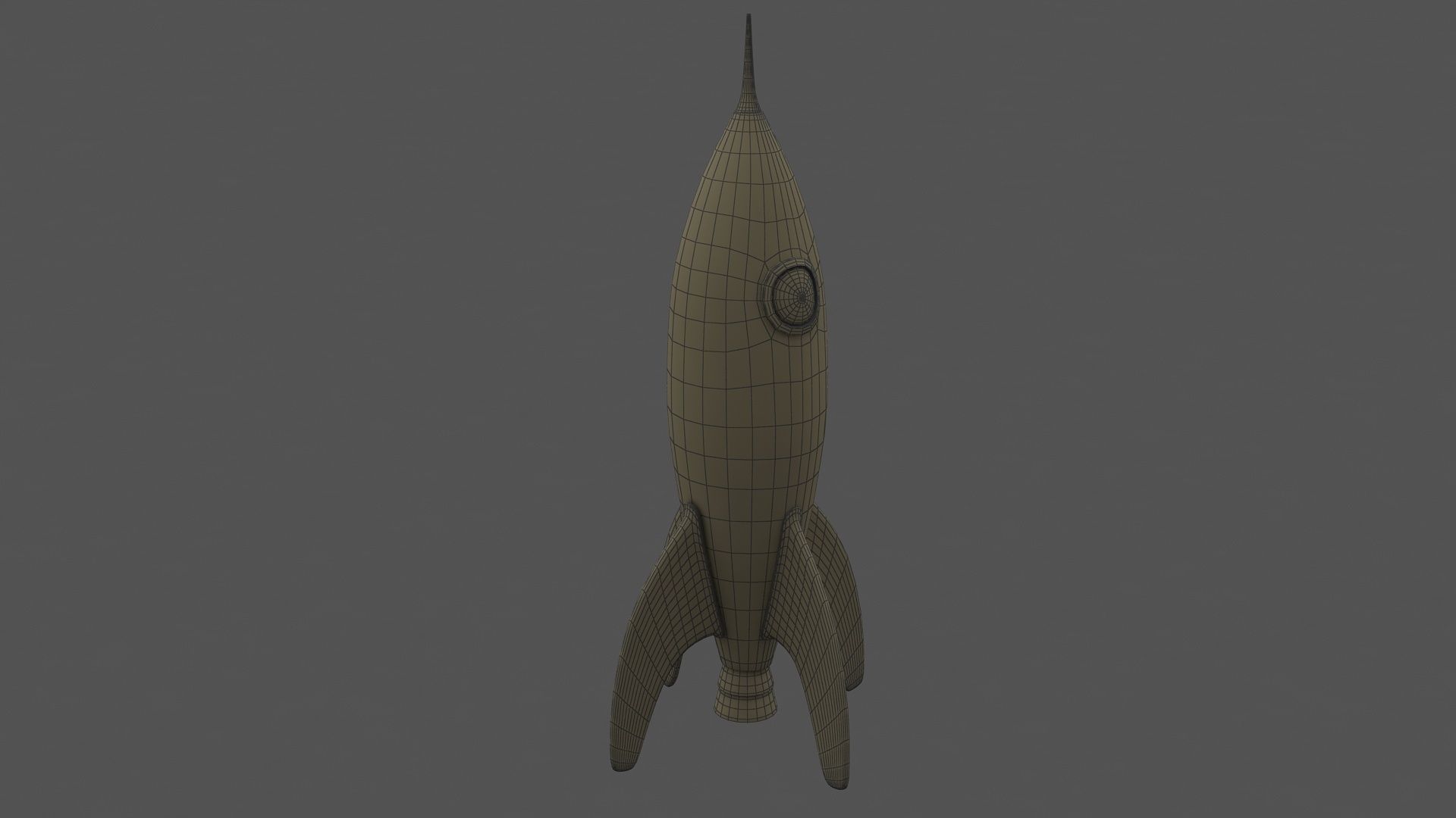 3D model cartoon rocket VR / AR / low-poly | CGTrader