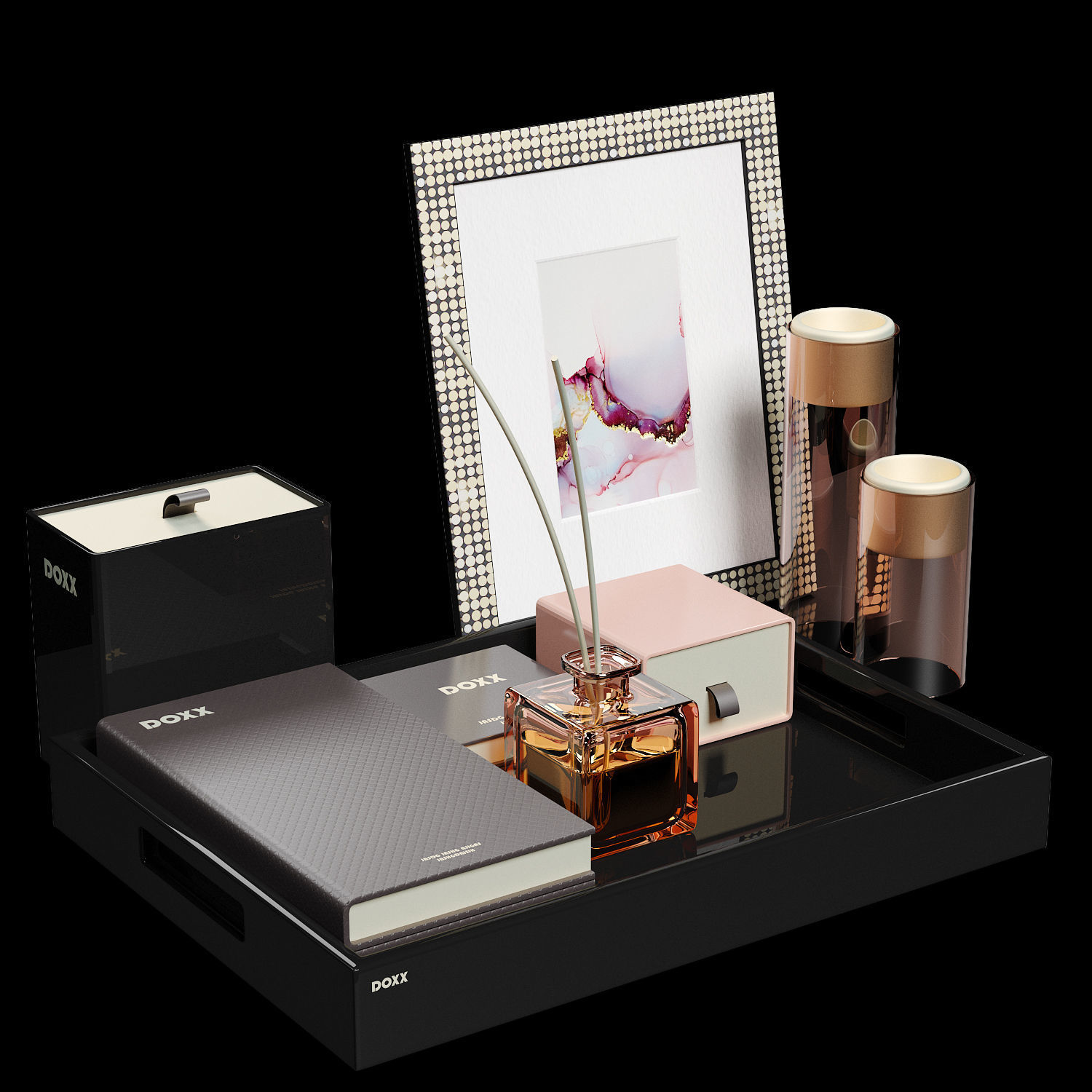 3d Accessories 02 3D model | CGTrader