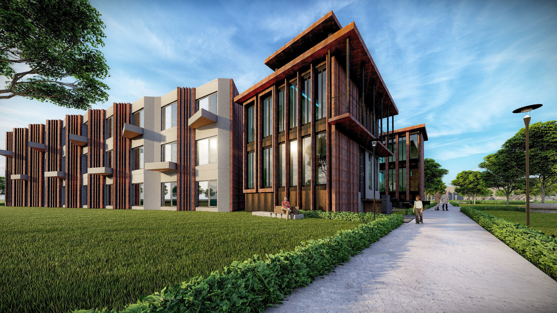 Metal Pavilion Mesh Housing Apartment 3d Model 3D model | CGTrader