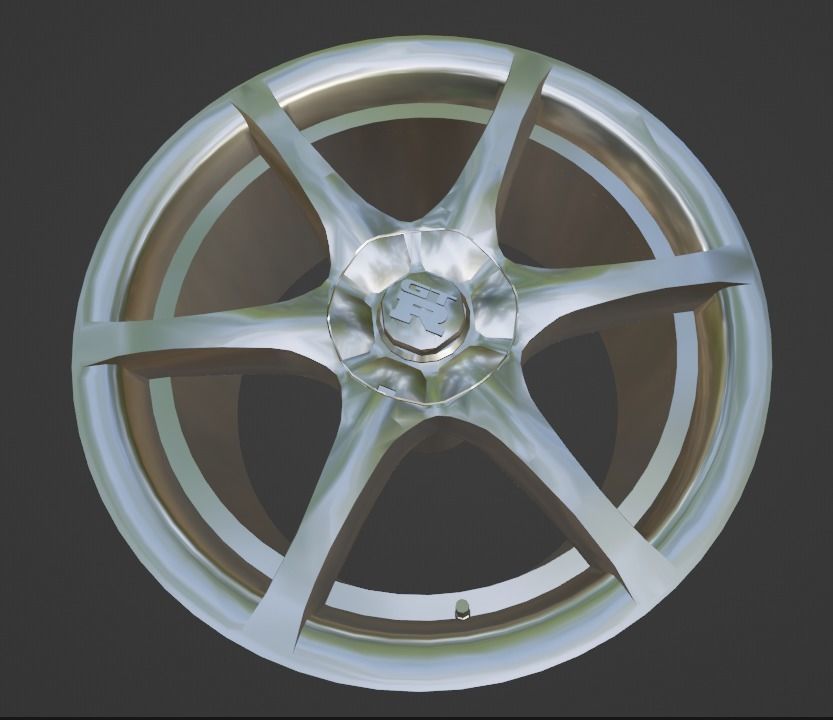 Nissan Skyline GTR R34 Wheels Rims 3D Print Ready Model 3D model 3D ...