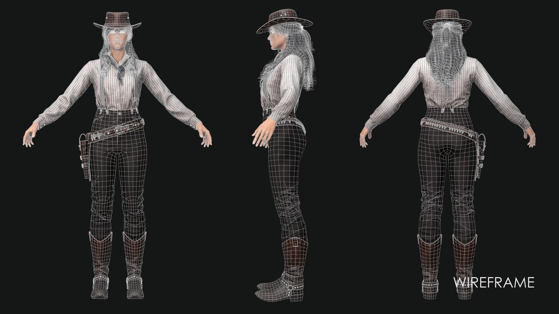 Western Characters Pack - Wild West Cowboys Adventure Collection VR ...