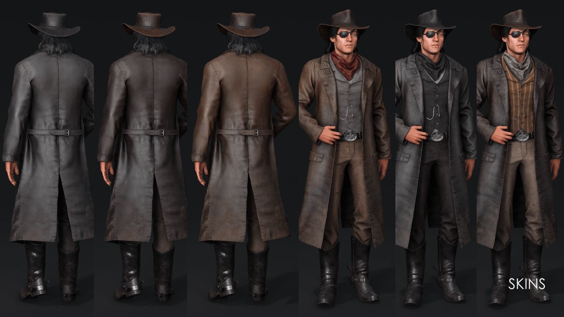 Western Characters Pack - Wild West Cowboys Adventure Collection VR ...