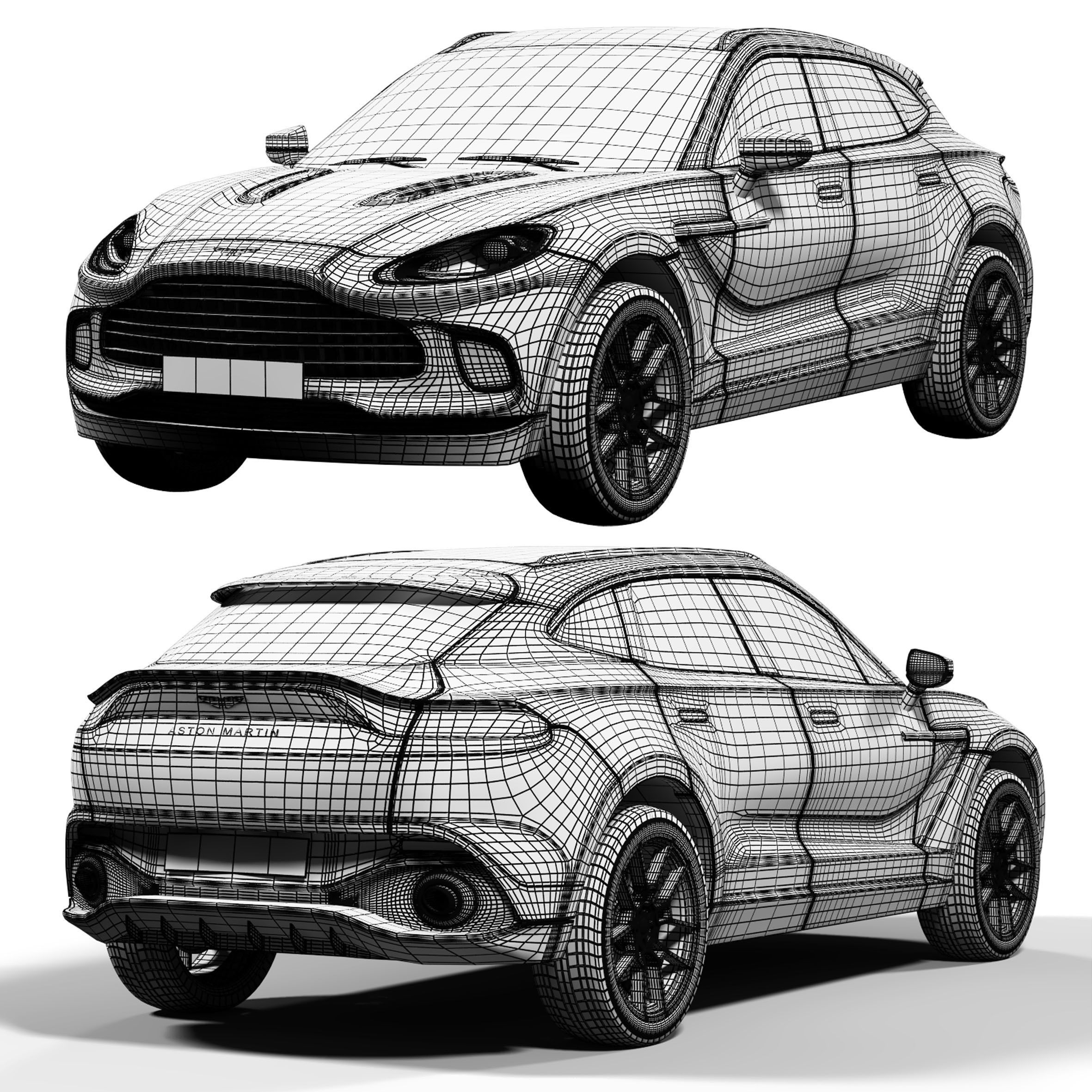 Aston Martin DBX 3D model | CGTrader