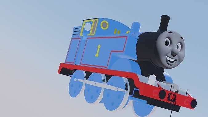 Thomas The Tank Engine V5 free 3D model | CGTrader