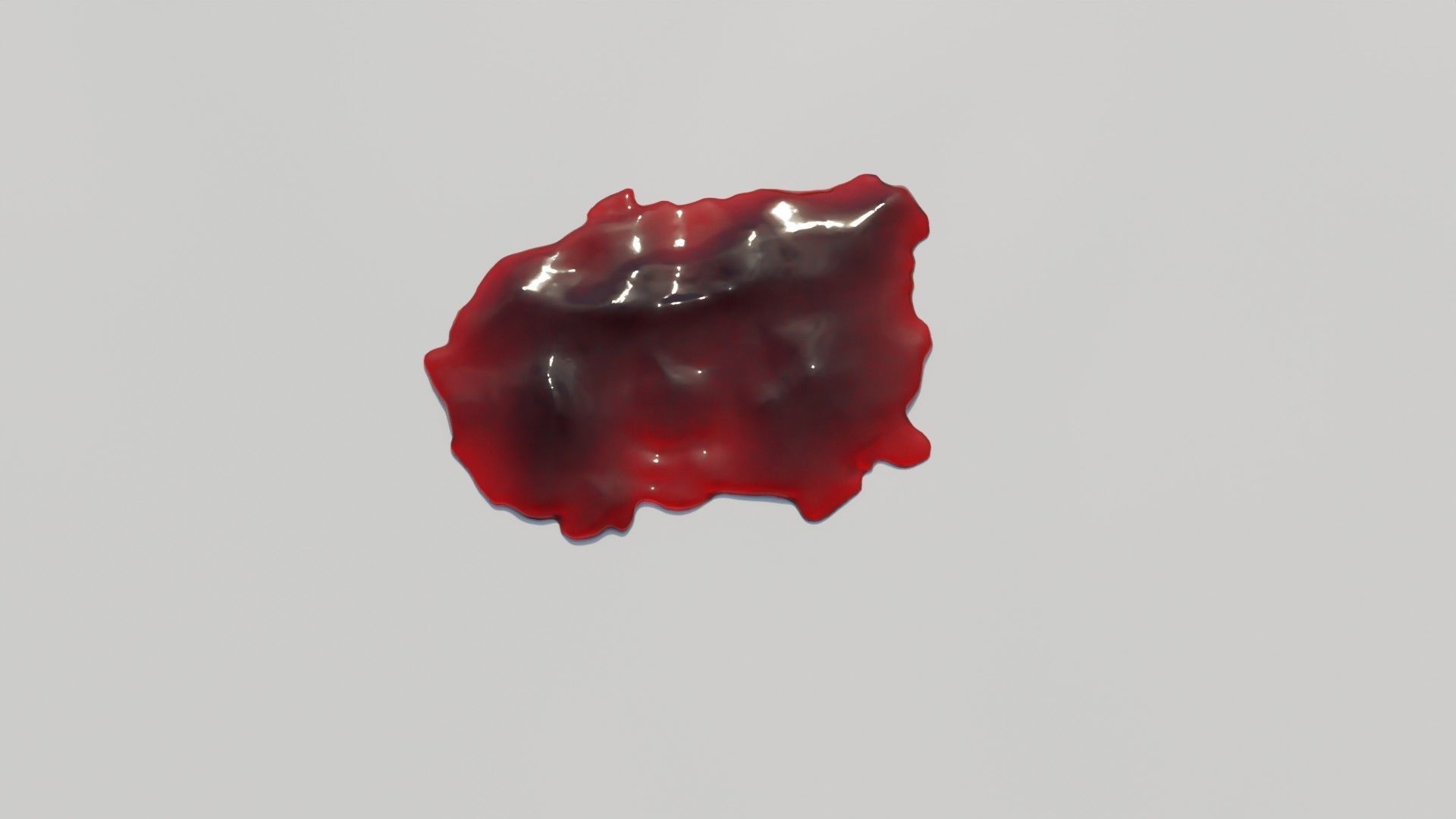 Animated Blood Stain free 3D model animated | CGTrader