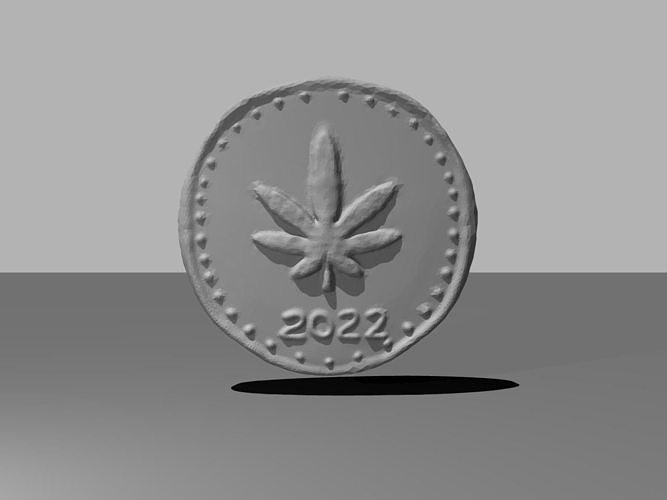 sample coin free 3D model | CGTrader