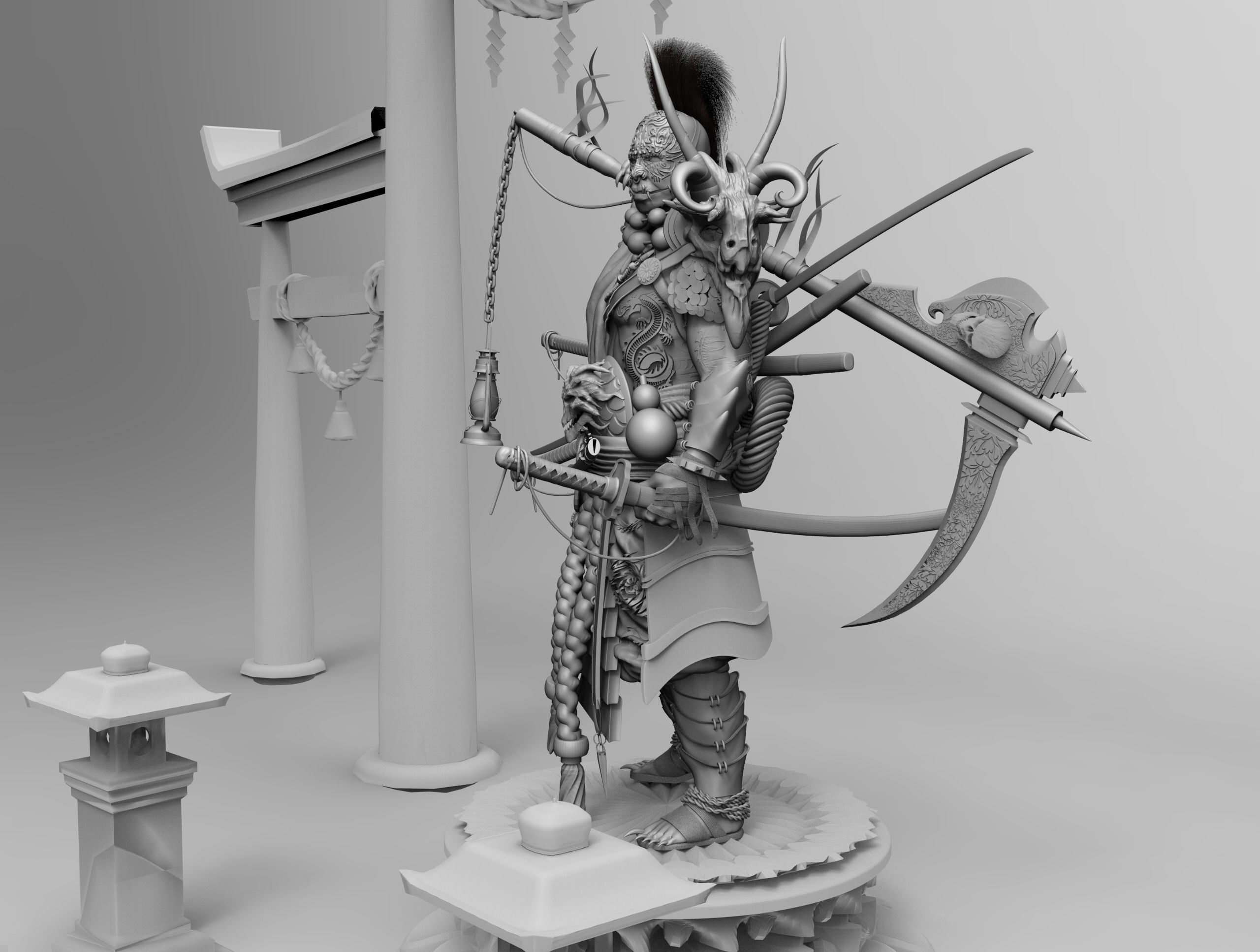 ONI SOUL OF DEATH 3D model 3D printable | CGTrader