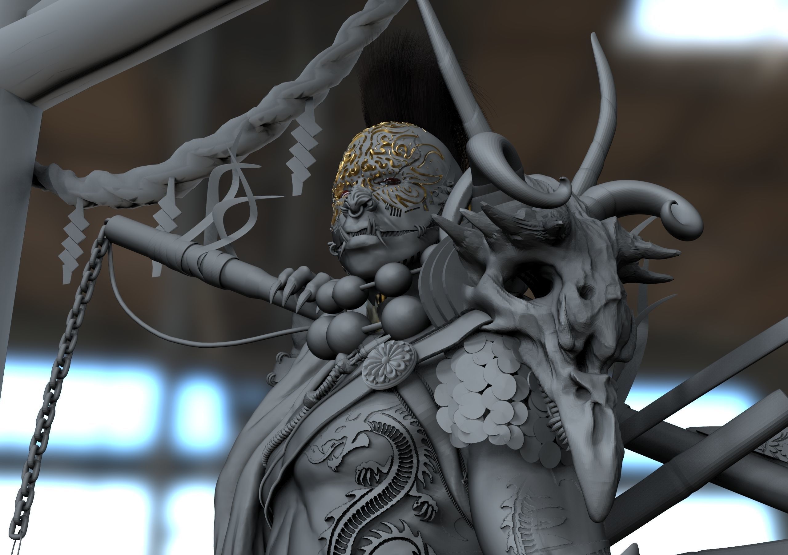 ONI SOUL OF DEATH 3D model 3D printable | CGTrader