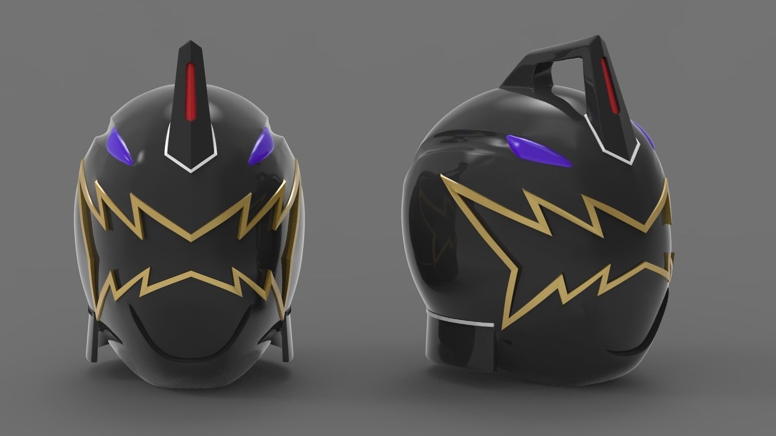 Combo of 5 Power Ranger Helmet of Tommy Oliver 3D model 3D printable ...