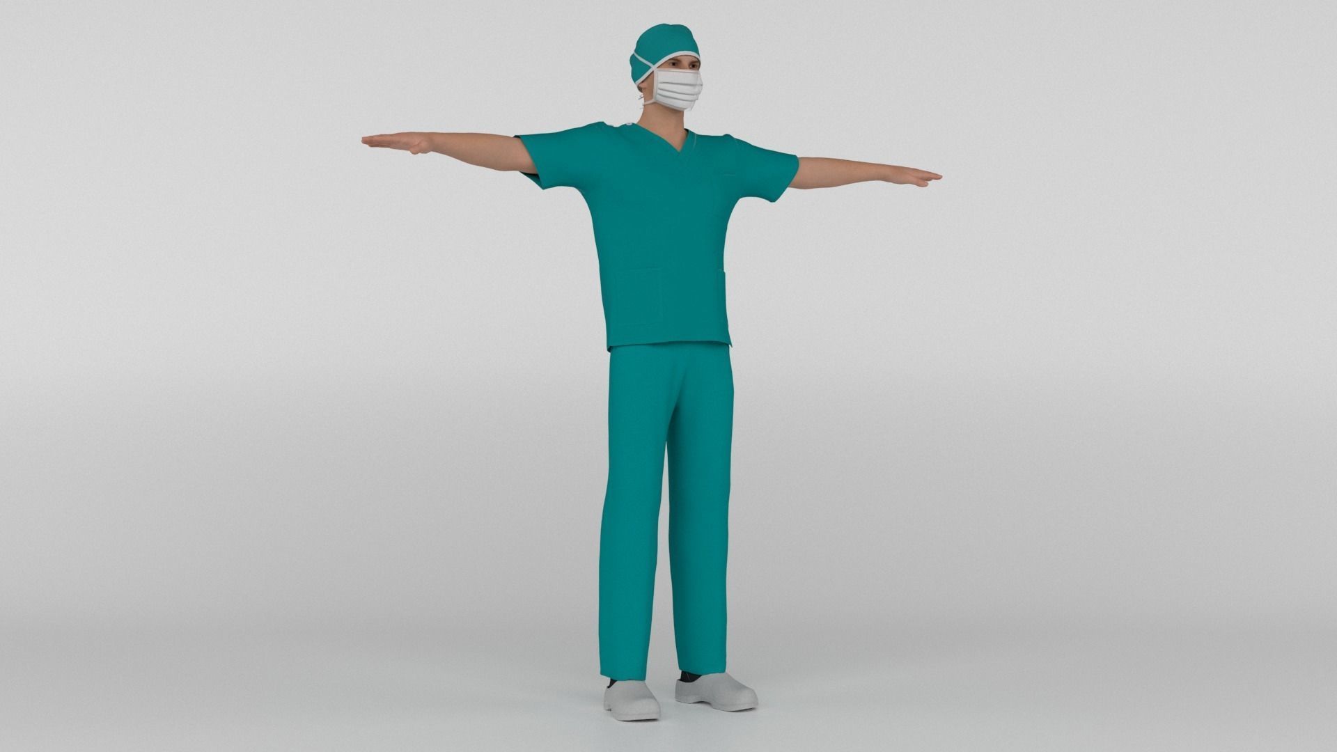 Surgeon 3D model | CGTrader