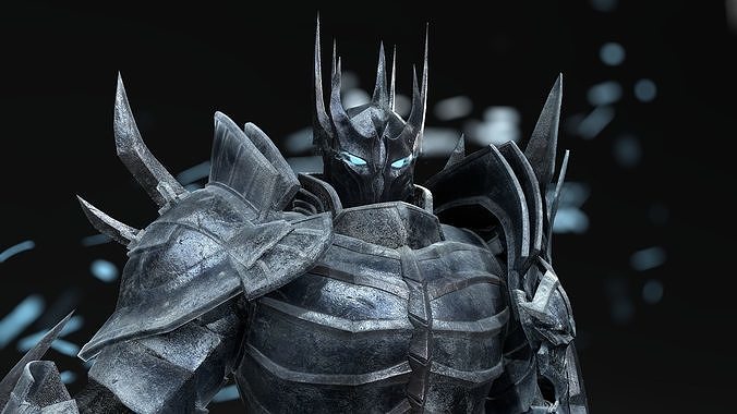 3D model Death Knight - Armor RPG Dungeon Warrior Medieval Boss ...