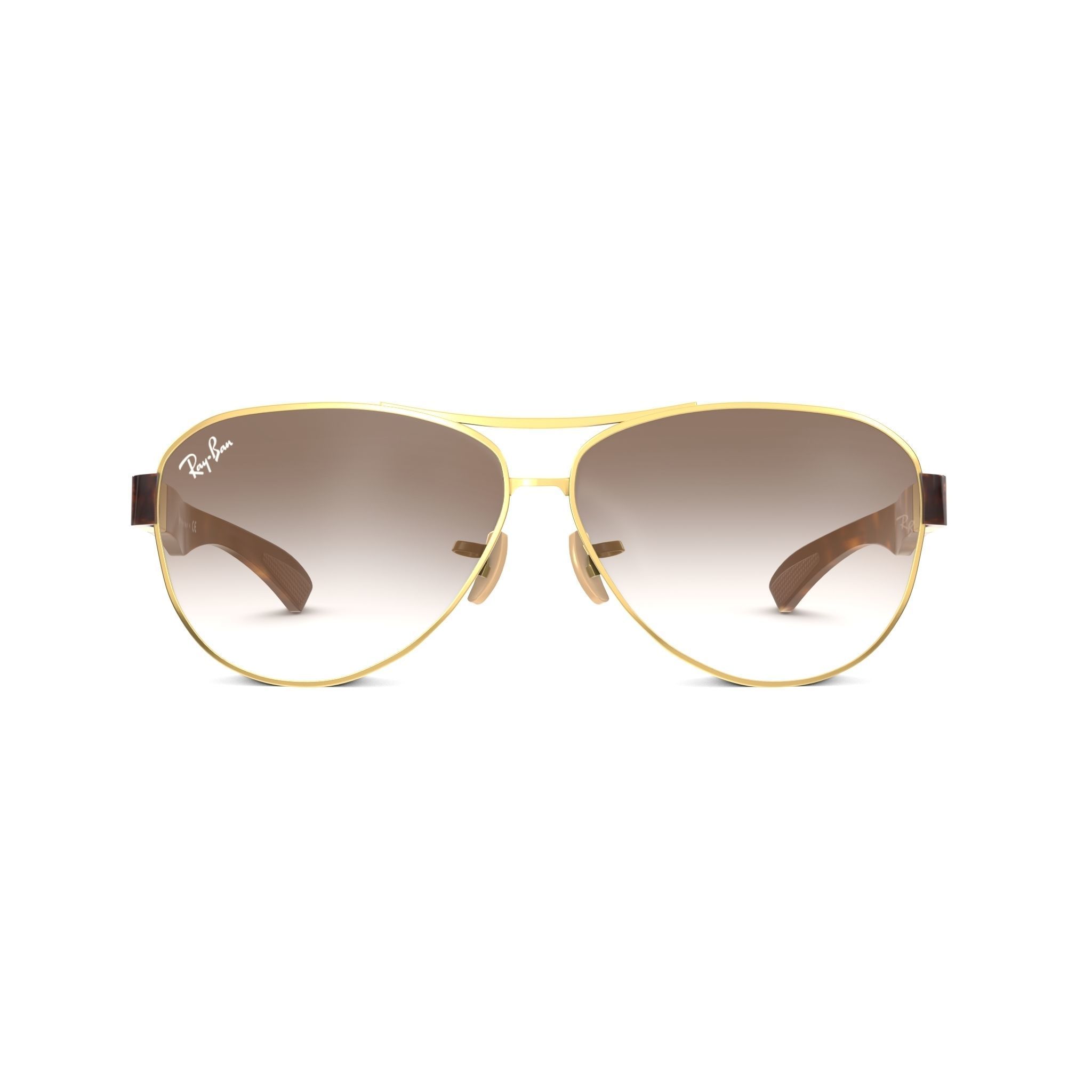 3D model Ray-Ban - RB3509 Sunglasses VR / AR / low-poly | CGTrader