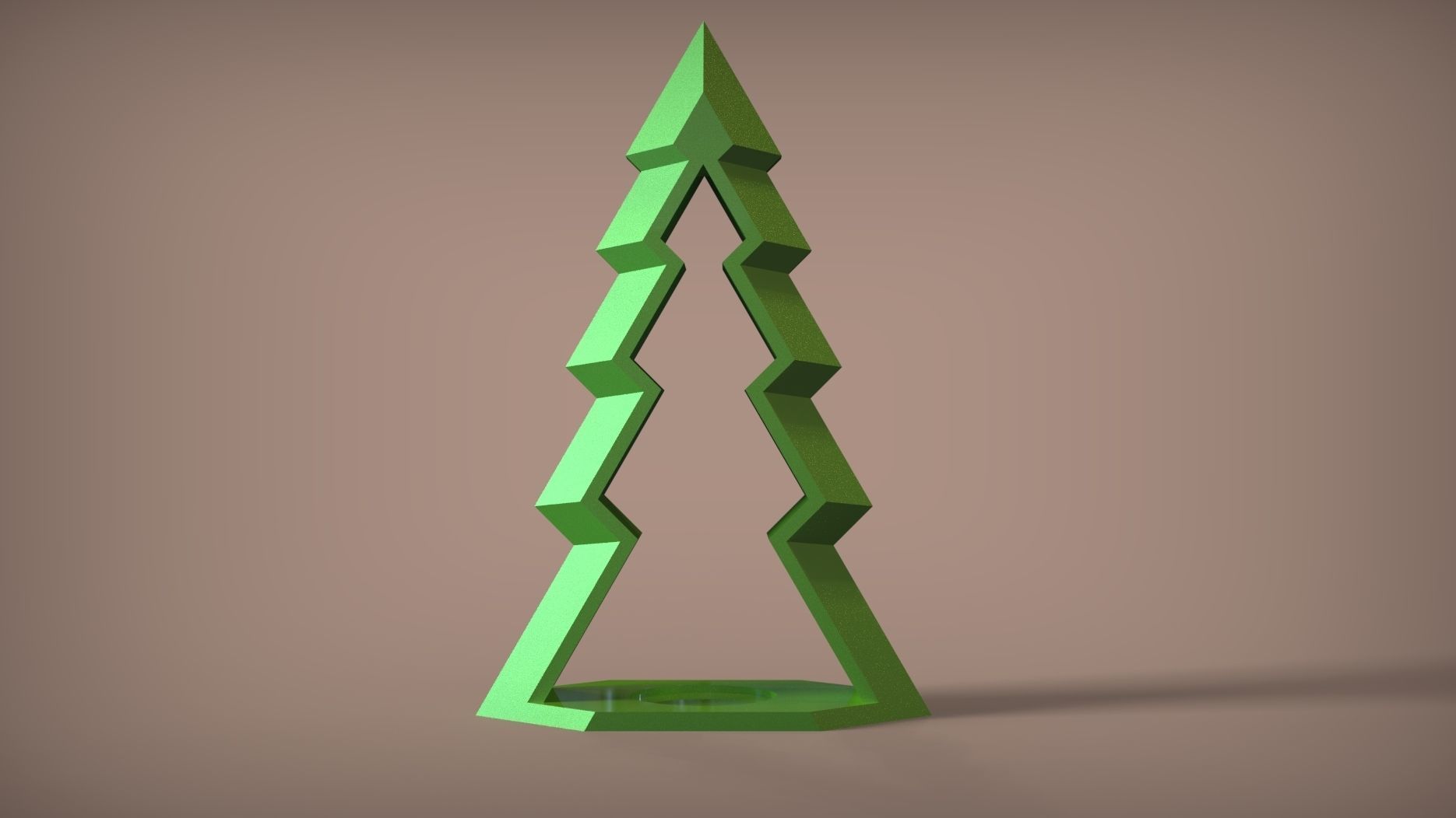 XMAX TREE TEALIGHT HOLDER free 3D model 3D printable | CGTrader