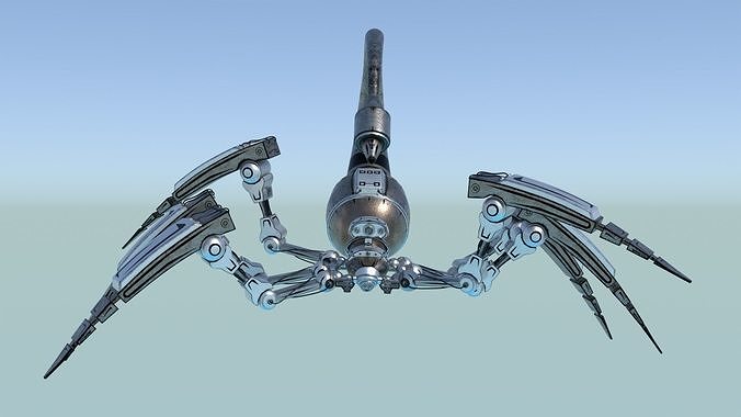 3D model Mecha Spider Scorpion VR / AR / low-poly | CGTrader
