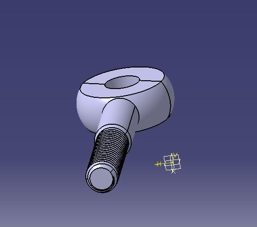 M14 Eye Bolt 3D model 3D printable | CGTrader