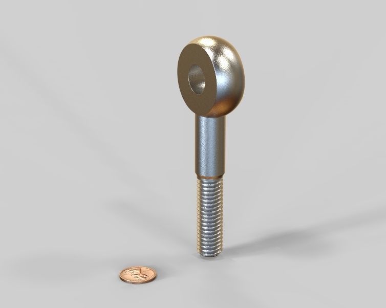 M14 Eye Bolt 3D model 3D printable | CGTrader