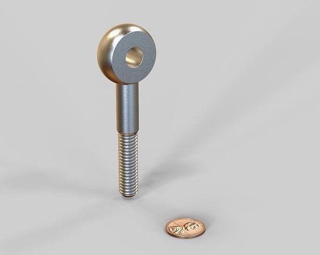 M10 Eye Bolt 3D model 3D printable | CGTrader
