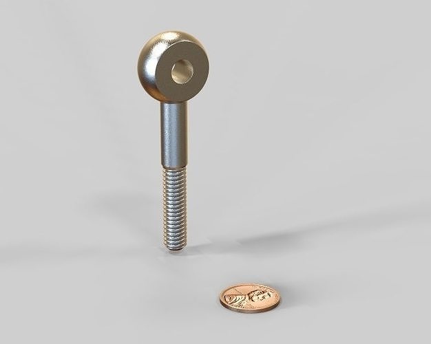M8 Eye Bolt 3D model 3D printable | CGTrader