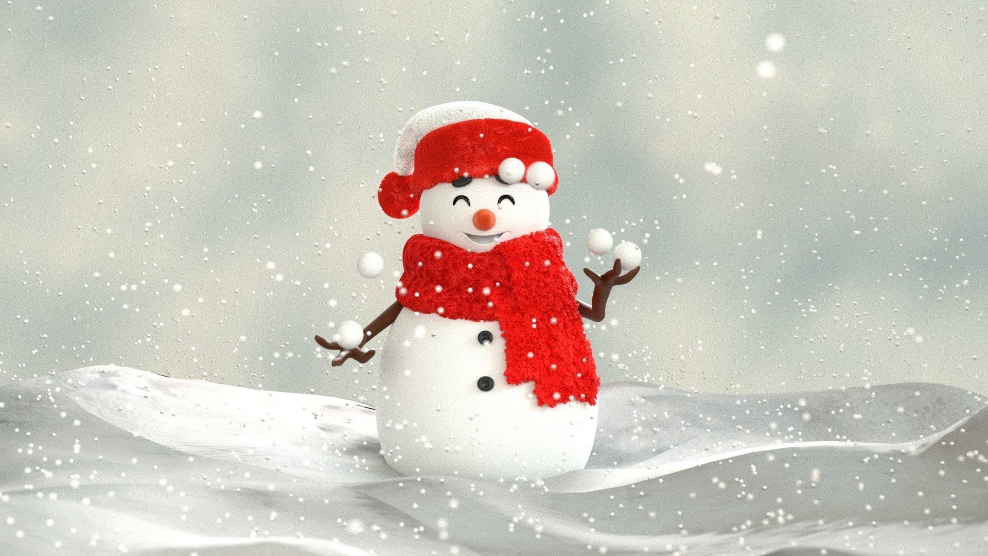 Animated Snowman Collection | CGTrader