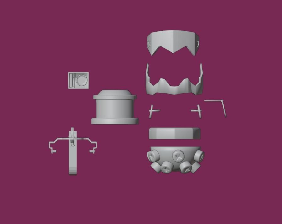 JINX BOMB FROM ARCANE LEAGUE OF LEGENDS ACESSORIES - STL FILE 3D model ...